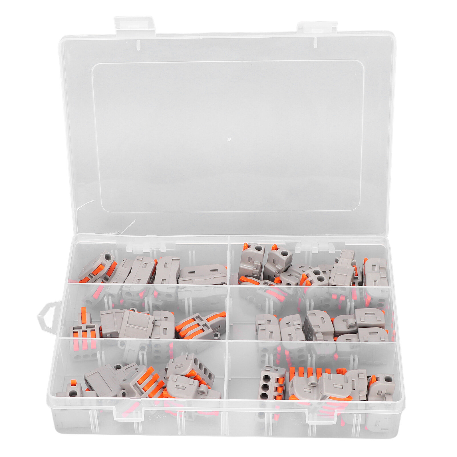 Комплект из 40 клемм для соединения проводов и проводников для автомобильных розеток.