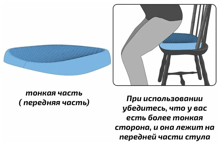 Ортопедическая гелевая подушка на стул Egg Sitter. Гелевая подушка для сидения. Силиконовая подушка для сидения. Ортопедическая подушка на стул