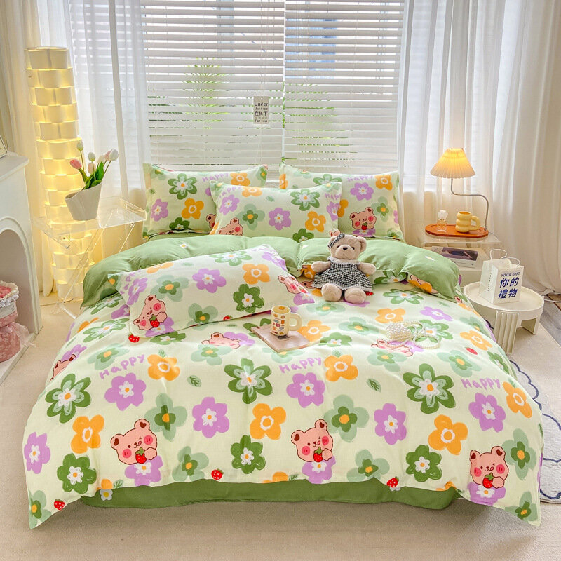 Комплект постельного белья "Fresh Ins Wind Twill", 4 предмета, 1.8 м, химическое волокно