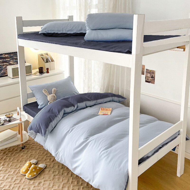 Постельное белье "Туманно-Голубой Рокленд", 6 предметов, полиэфирное волокно