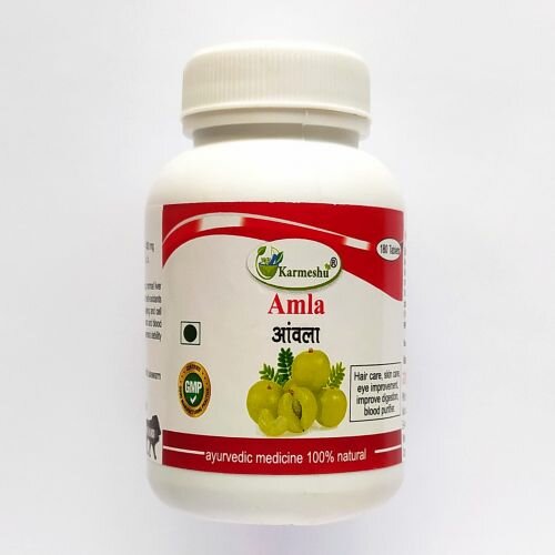 Амла Кармешу 180 таб. 500 мг. Amla Karmeshu 180 tab. 500 mg.