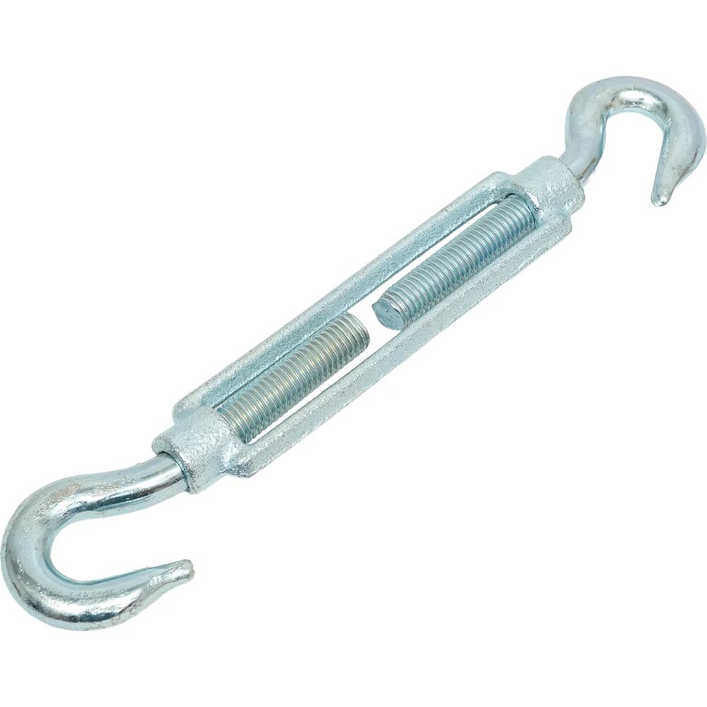 Талреп металлсервис крюк-крюк DIN 1480 HH М12 цинк МС 1227455, 1шт