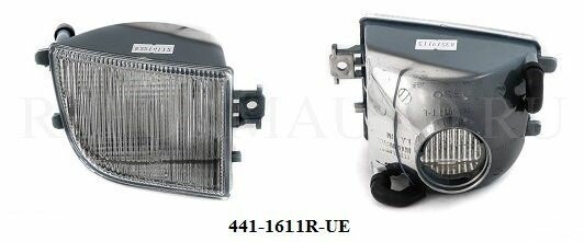 Указатель поворота AKRADO 4411611RUE, для VW Passat 93-97, галоген/светодиод, правый