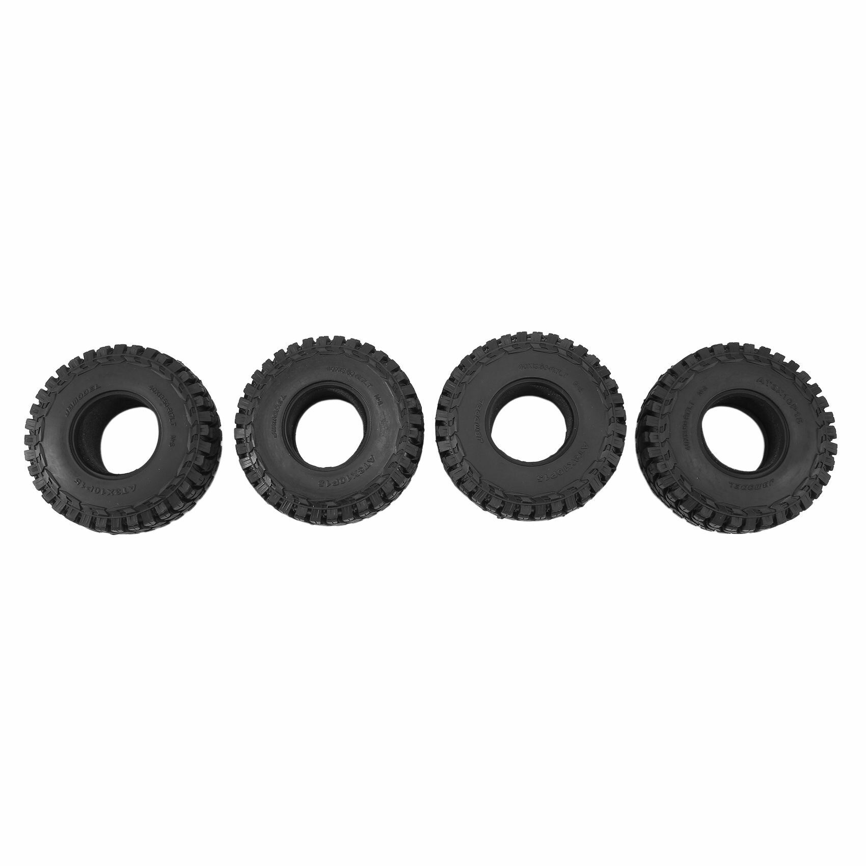 Резиновые шины колес MyPads для 1/10 RC гусеничного автомобиля 110 мм (4 шт.)
