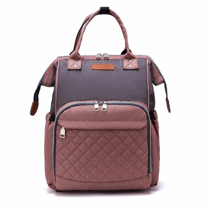 Сумка для мам lequeen рюкзак подгузников, мамы, большая