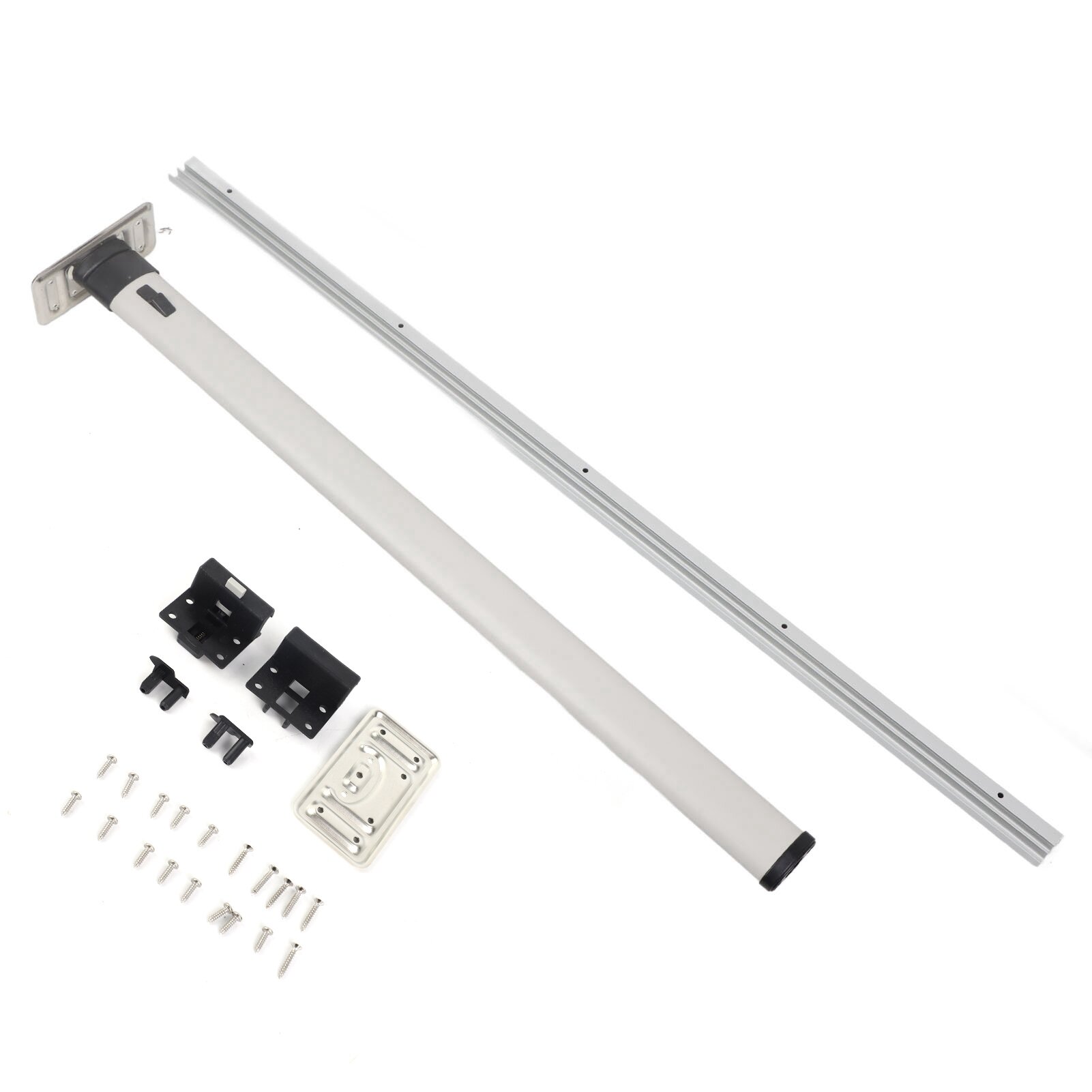 Складнаяножкастола730мм/28,7дюйма, съемная, изалюминиевогосплава, длянастенногокреплениянаприцепе-кемпереилиавтодоме.