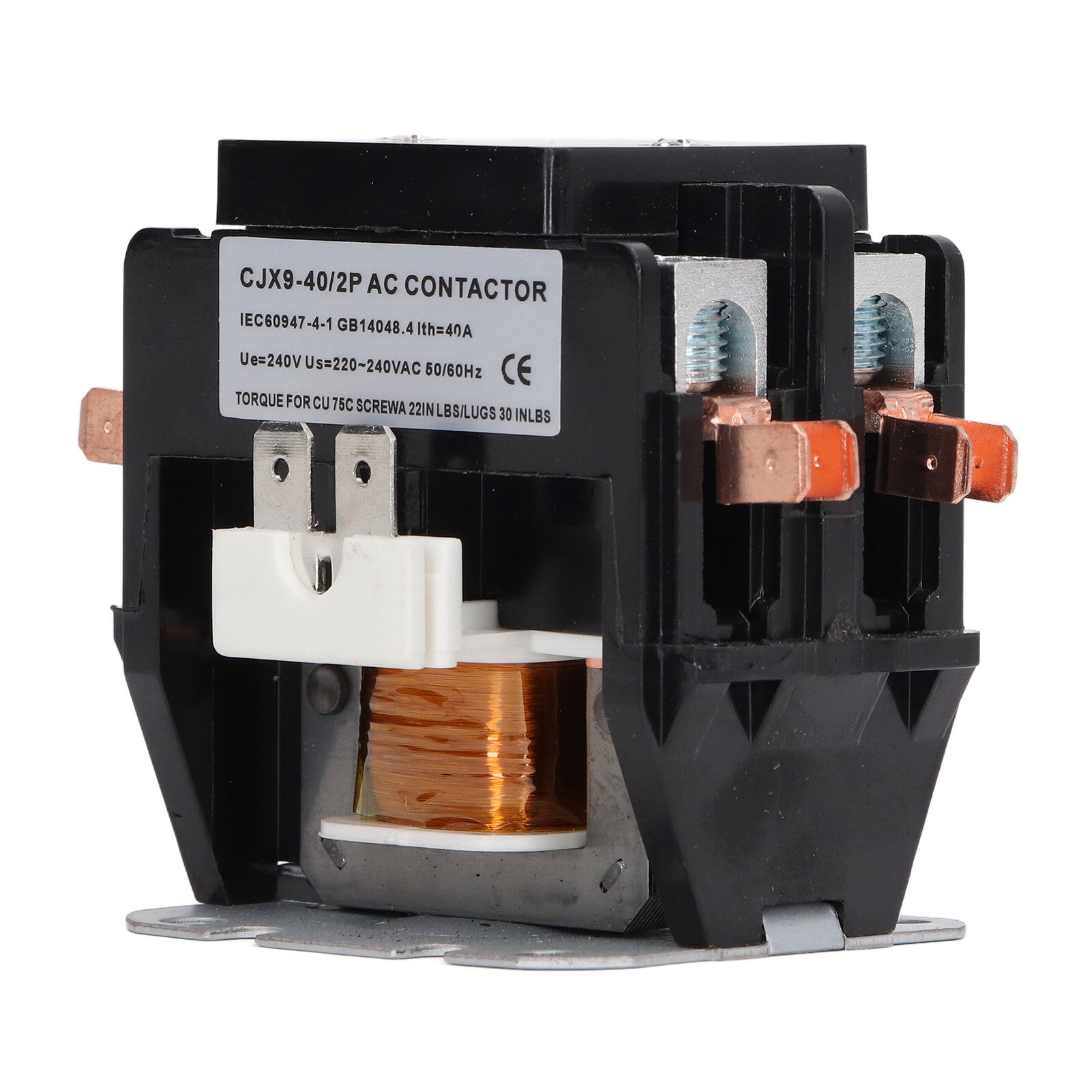 Контактор кондиционера 40A серебряный сплав 2P 240V