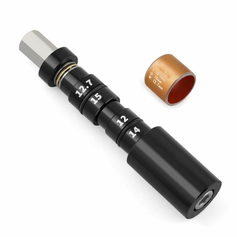 Втулка заднего амортизатора для горных велосипедов-черный-от 12,7 до 15 мм