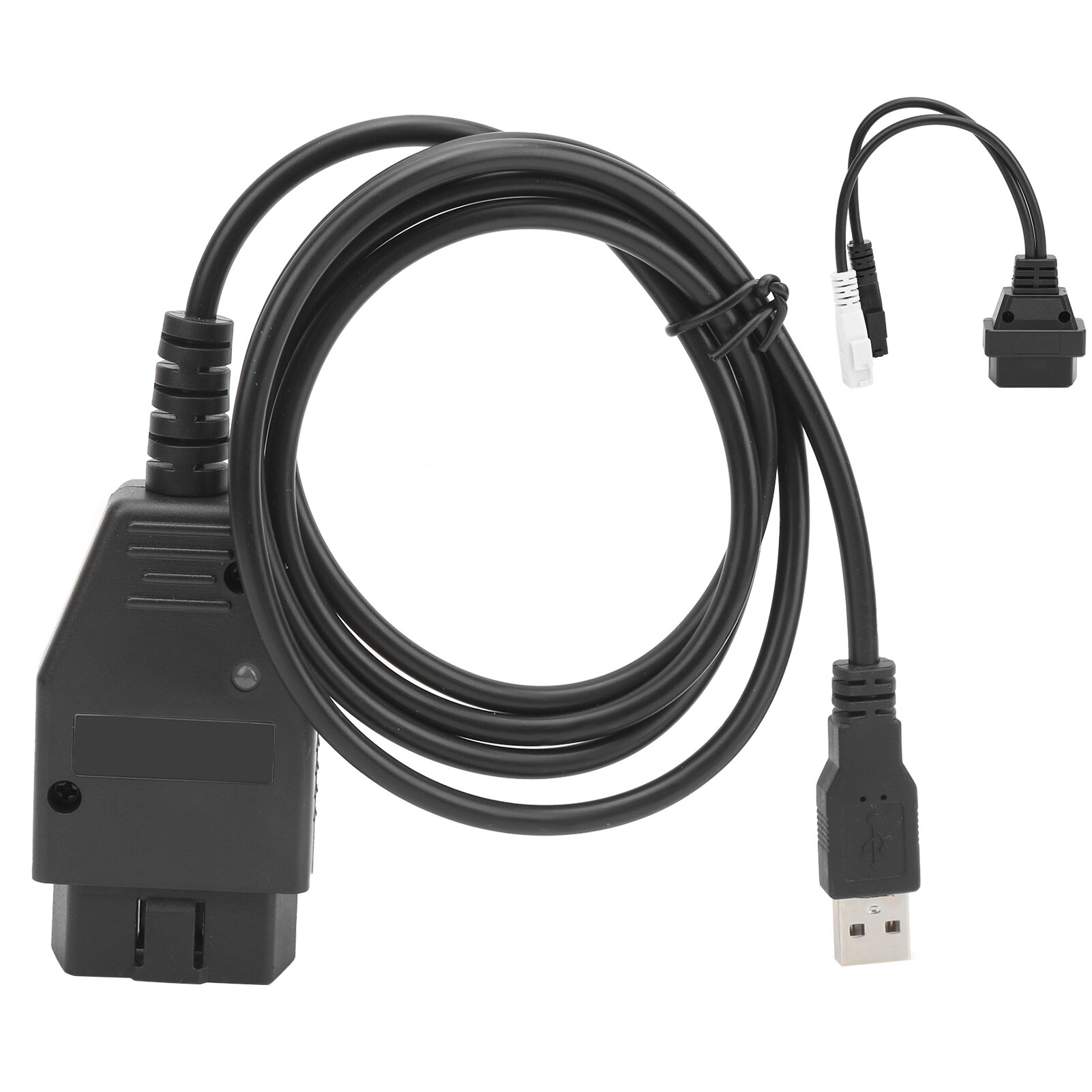 Программатор EOBD2 Flasher 16-контактный OBDII ЭБУ чип-тюнинг инструмент с диагностическим кабелем многофункциональный автосканер и считыватель кодов автомобиля