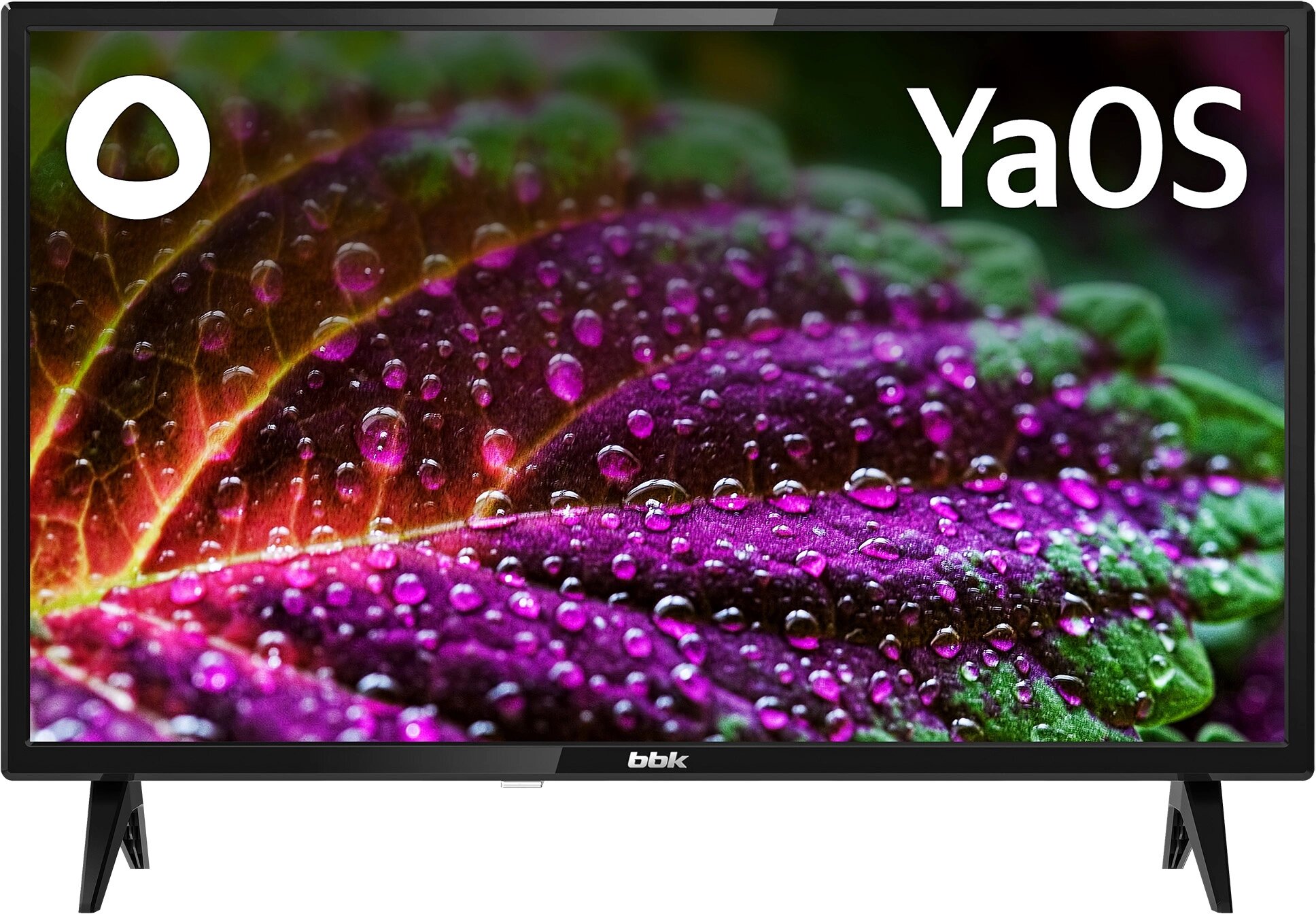 24LEX-7248/TS2C (B) / 24" Телевизор BBK 24LEX-7248/TS2C (B), FULL HD, черный, смарт ТВ, YaOS