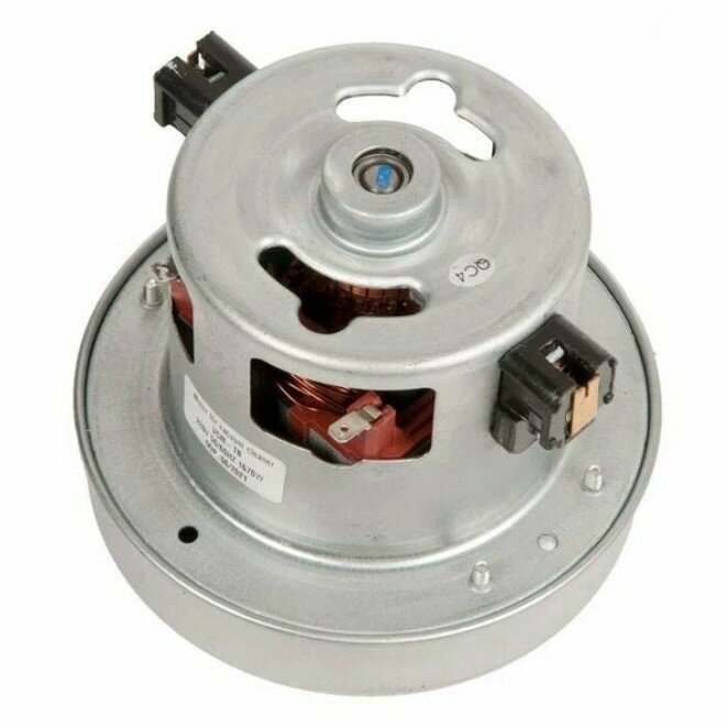 Мотор (двигатель) для пылесоса Samsung, мощность 1670W, высота H-110мм, диаметр турбины D-121мм, с кольцом.