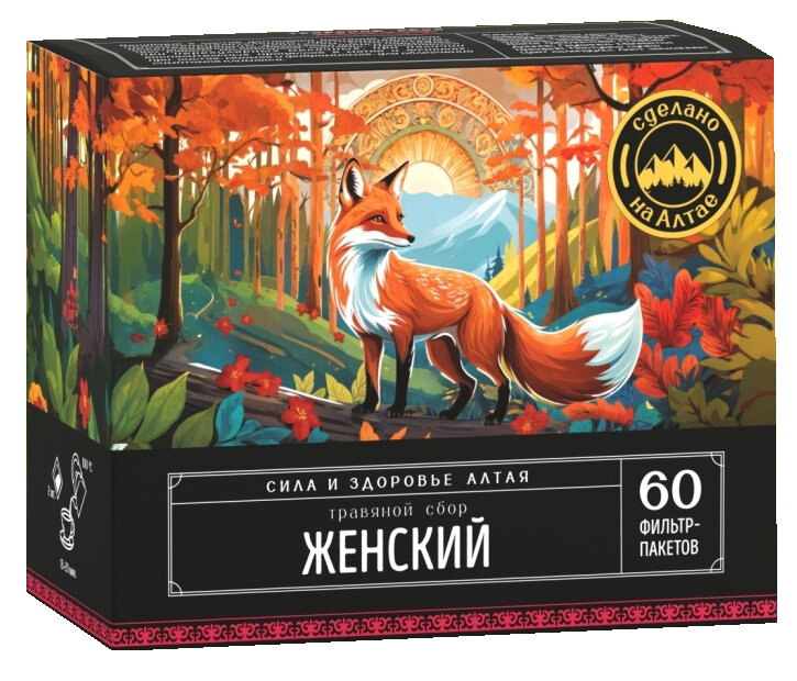 Травяной сбор Фарм-Продукт Женский Алтайский нектар № 60 фильт-пакетов 1868