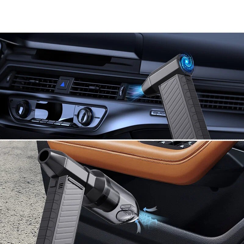 Воздуходувка электрическая, Воздуходувка аккумуляторная, 180Вт, для автомобиля, дома