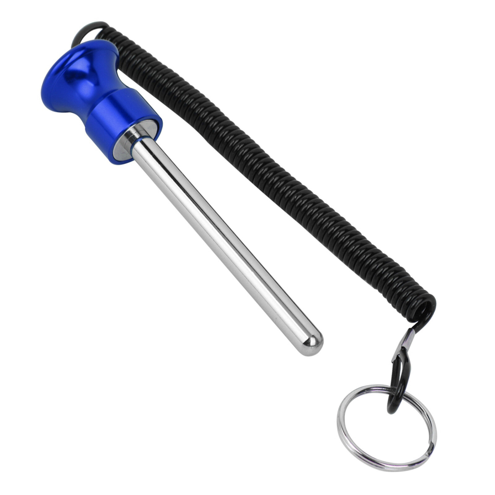 Магнитный штырь для стопки весов с тросом для силовых тренировок, аксессуар для тренажеров, красный, материал головки алюминиевый сплав, общая длина 14 см, длина стержня 10,2 см, диаметр стержня 1 см, 1 шт