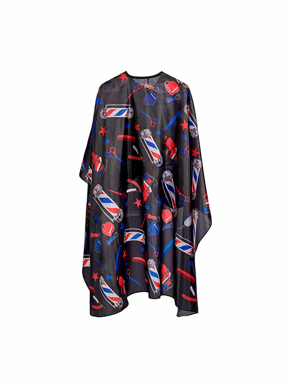 Накидка парикмахерская 140х160см барбер-салон