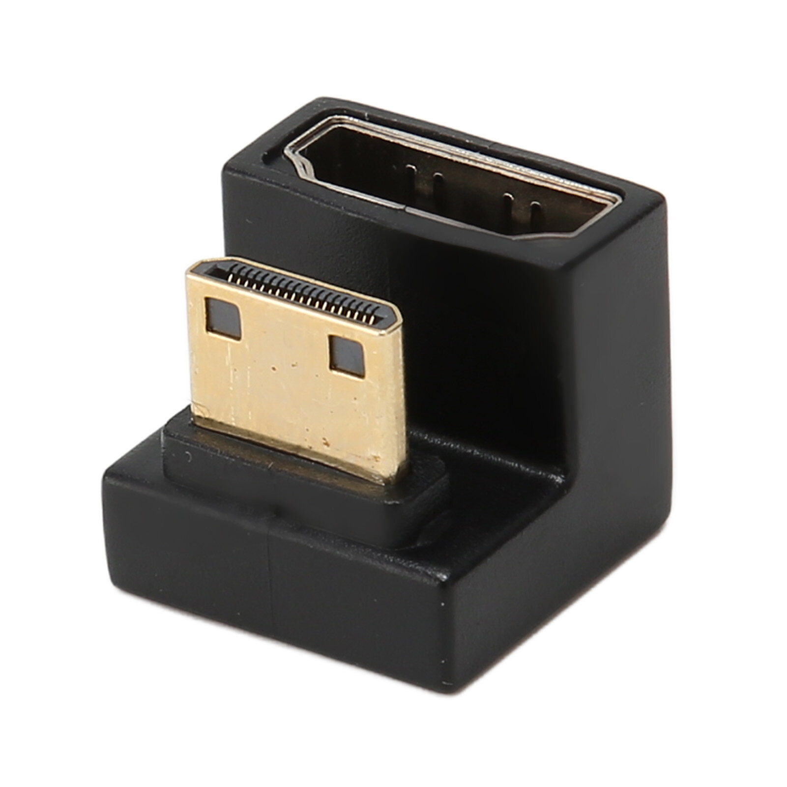 Мини-адаптер HD-HD U-образный переходник «папа-мама» 8K 60 Гц 4K 120 Гц 48 Гбит/с Мини-конвертер HD в HD для ПК ТВ-проектор