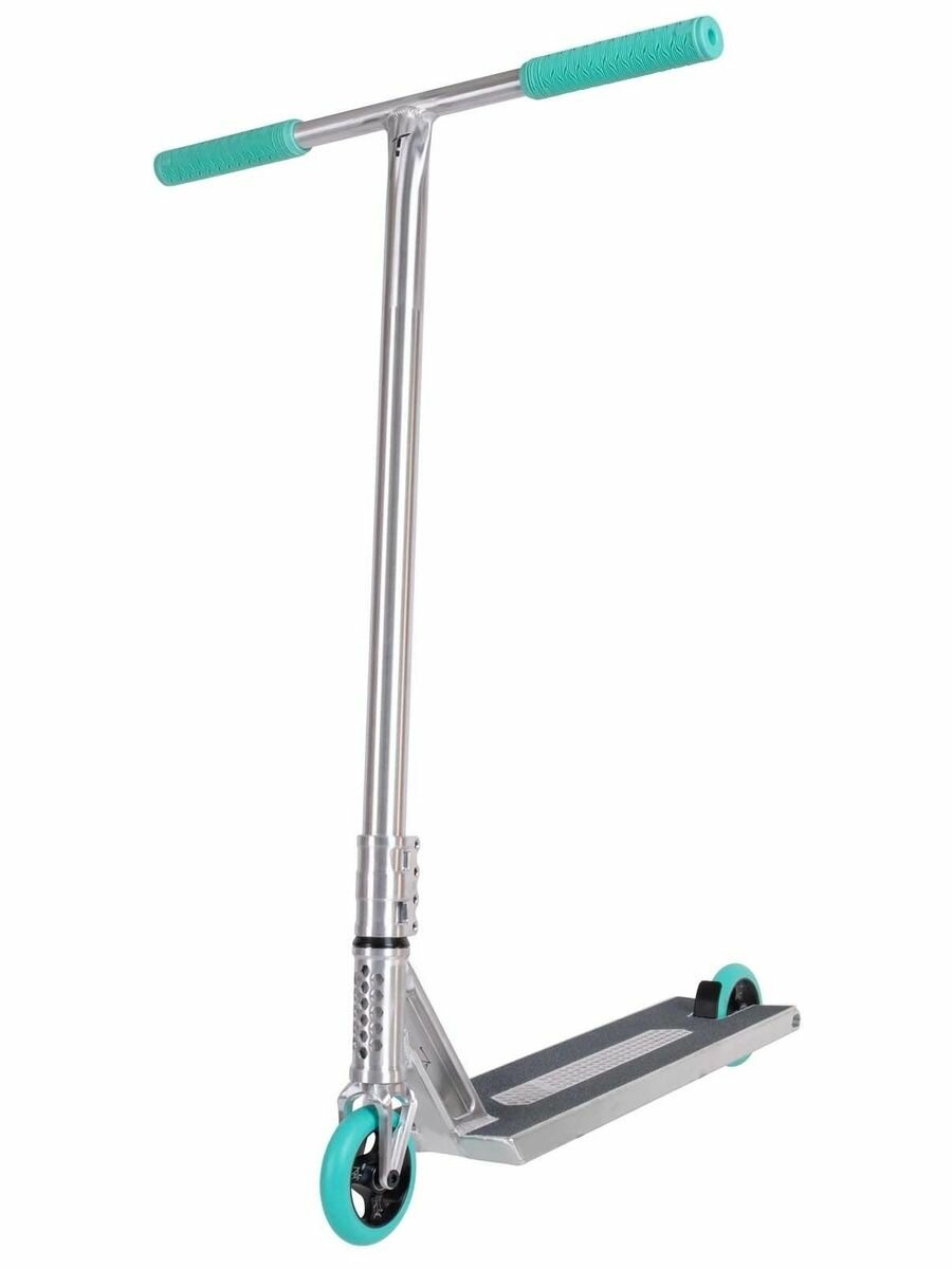 Трюковой самокат Tech Team Zefir Street emerald на рост 160-190 см.