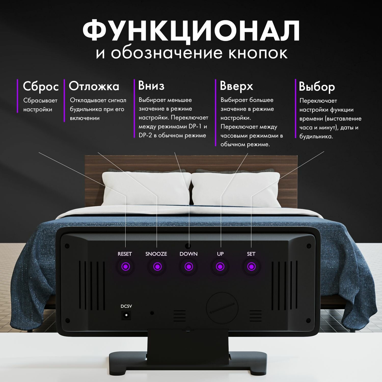 Настольные часы — фото 1