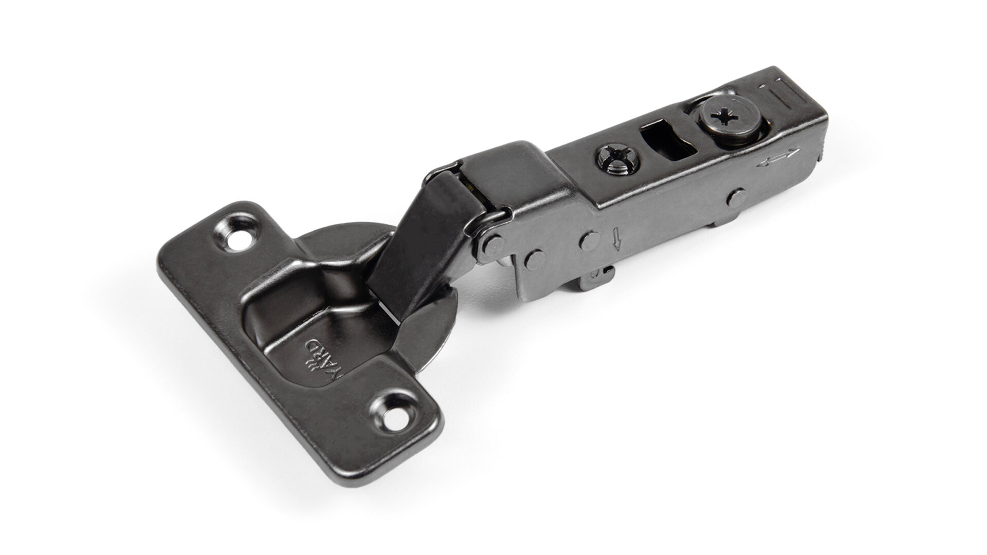 Мебельная петля без ответной планки PROFI H306B02/BN, чёрный никель