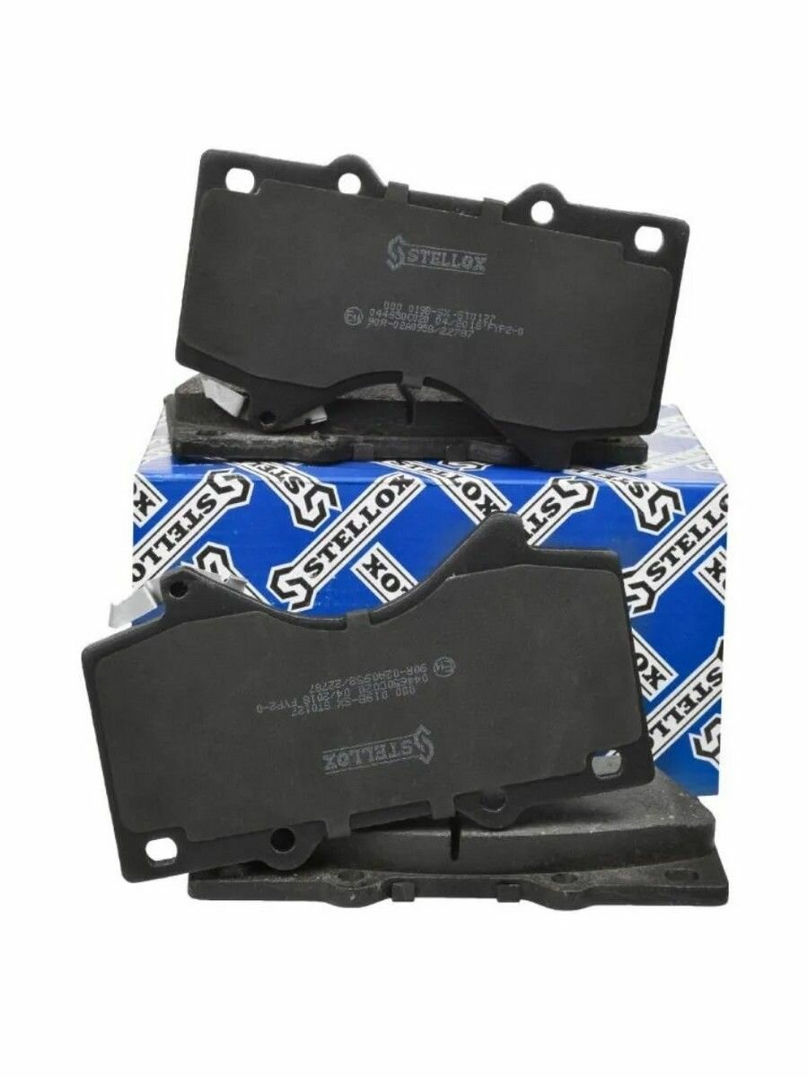 Колодки тормозные дисковые передние для а/м TOYOTA Tundra, Hilux; LEXUS GX, Stellox 000019BSX