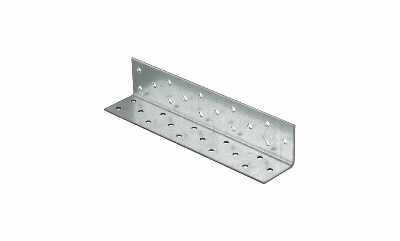 Уголок соединительный оцинкованный 40х40х200х2 мм, угол наклона 90