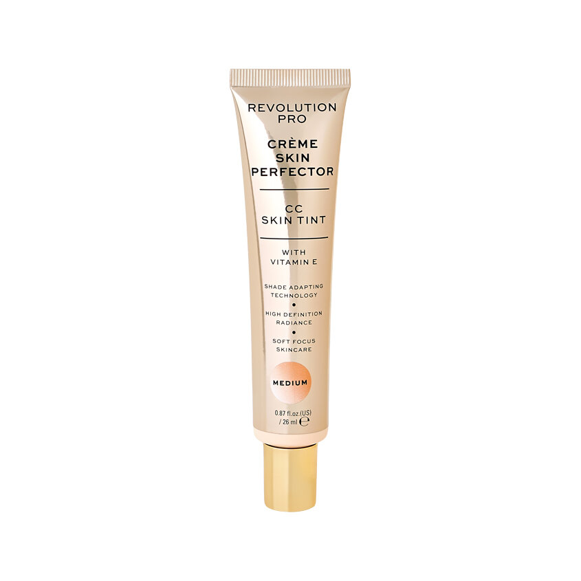 Тинт тональный для лица REVOLUTION `PRO` CC SKIN TINT кремовый с витамином Е тон Medium