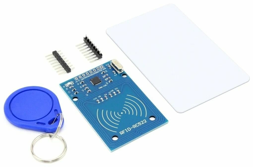 RFID модуль (RC522) с картой и брелком