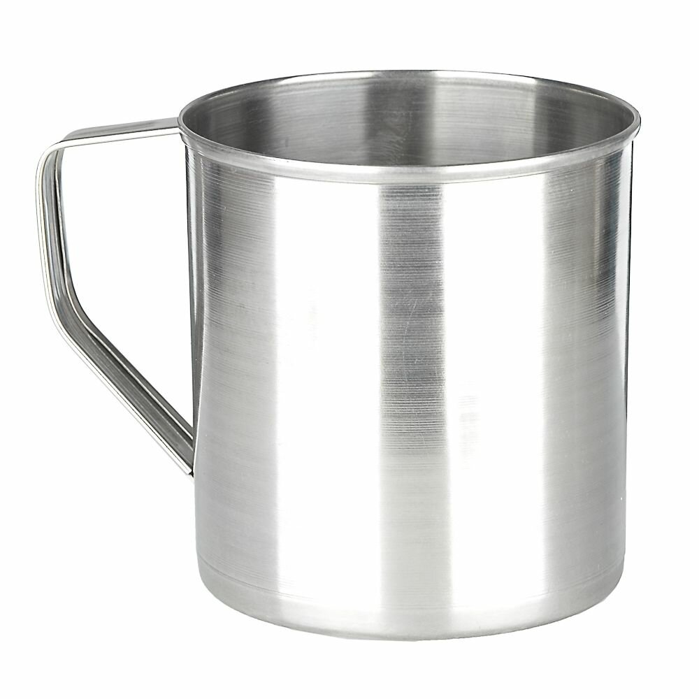 Кружка Гала-центр 600 мл высота 10 см, нержавеющая сталь
