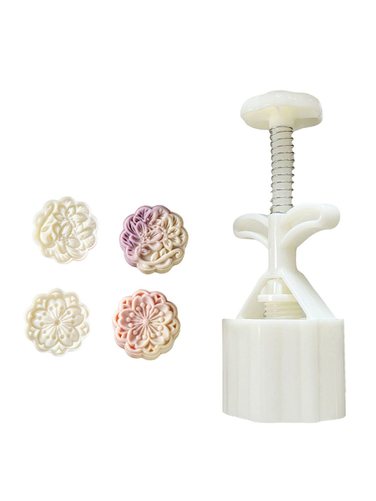 Традиционные формы для лунных пряников с узорами, инструмент для изготовления лунных пряников на праздник середины осени, ручной пресс для печенья и выпечки лунных пряников