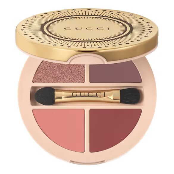 Палетка GUCCI Palette de Beauté Quatuor 8г | Многофункциональная | Для глаз, щёк и губ | Тон Rosa Nitida