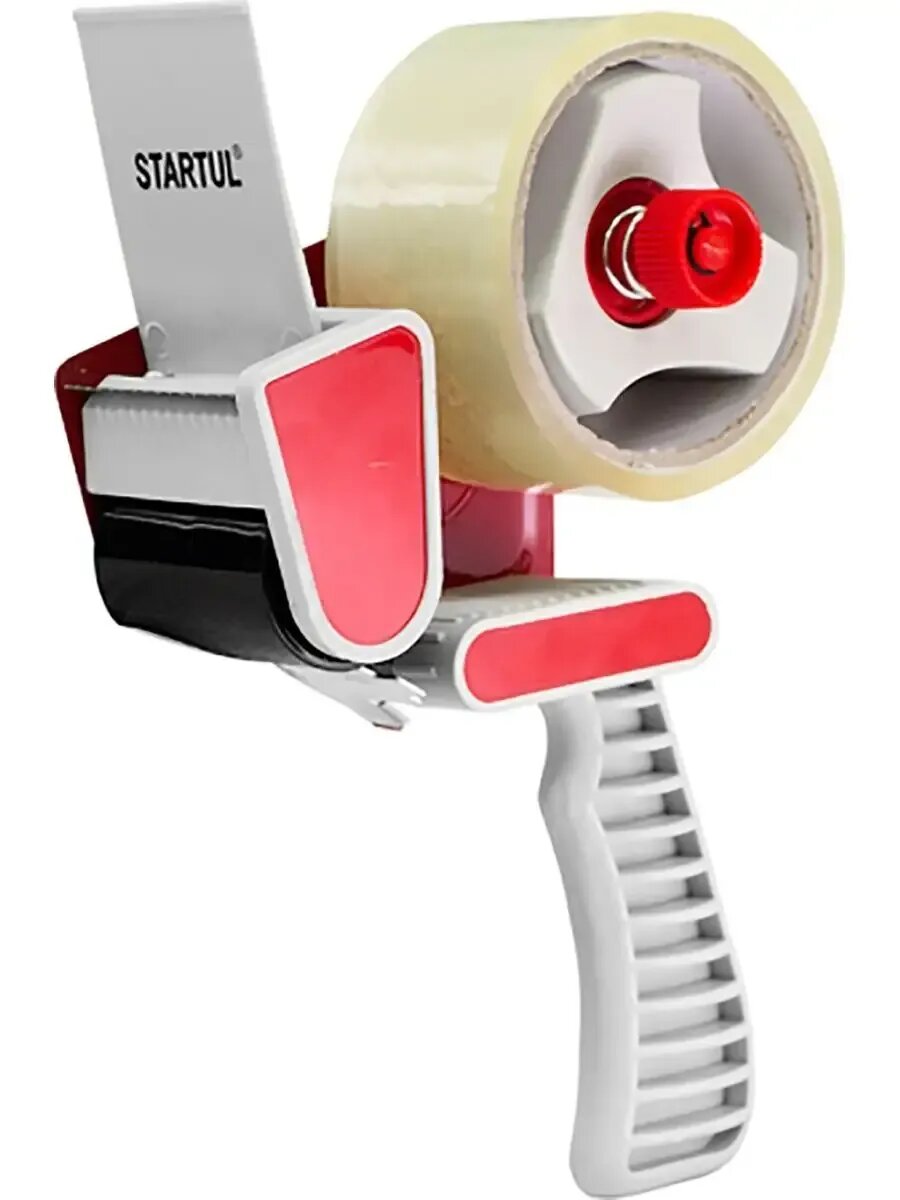 Диспенсер канцелярский пистолет для скотча ST9040