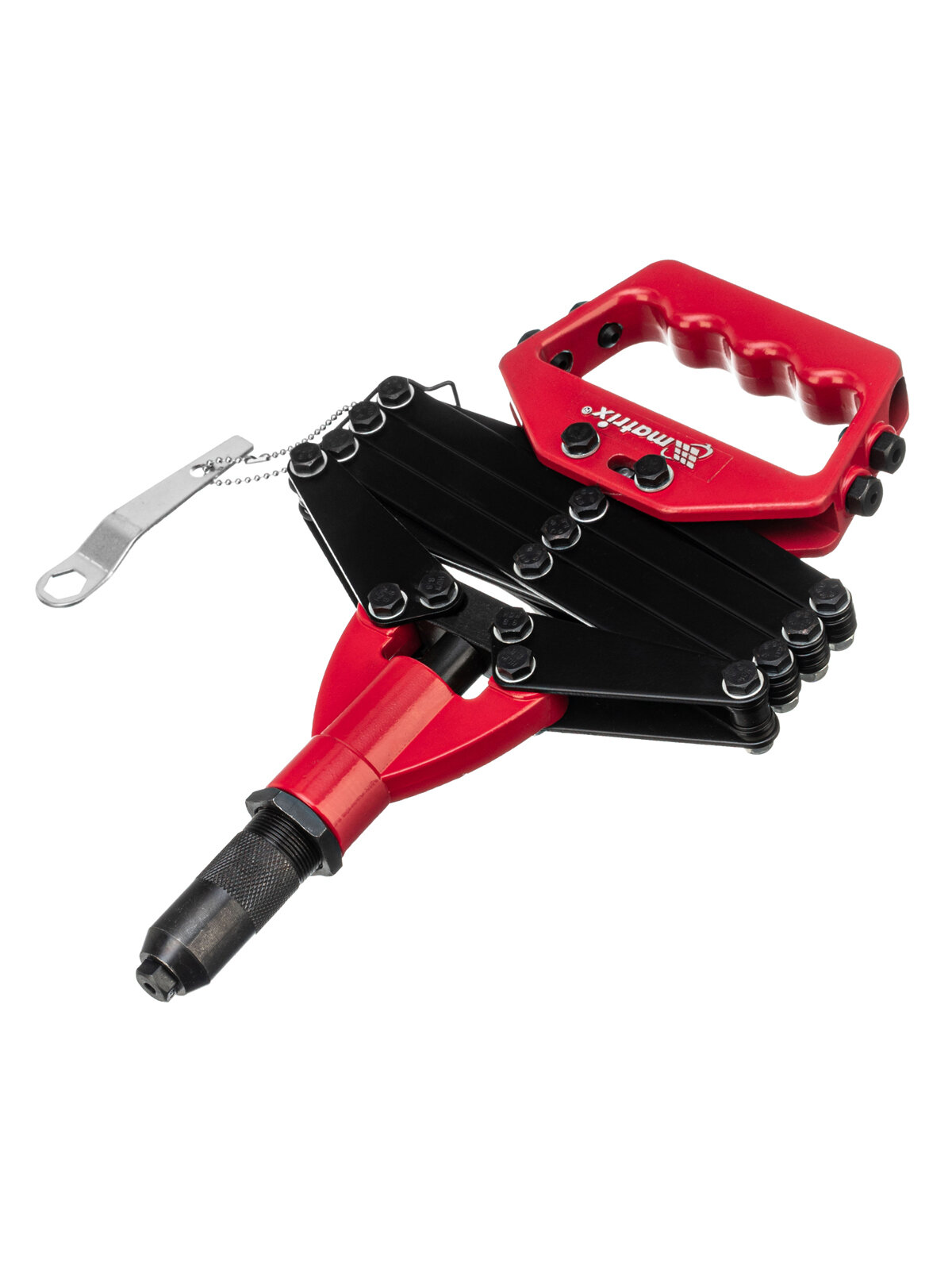 Заклепочник Matrix 800 мм, "Гармошка", усиленный, заклепки 3, 2-4, 0-4, 8-6, 0-6, 4 мм 405505