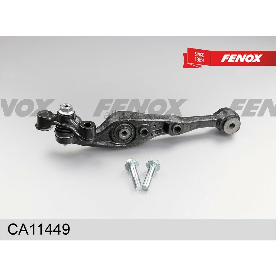 FENOX CA11449 Рычаг пер. подв. нижн. R, с ШО (разборный, с пресс-масленкой)