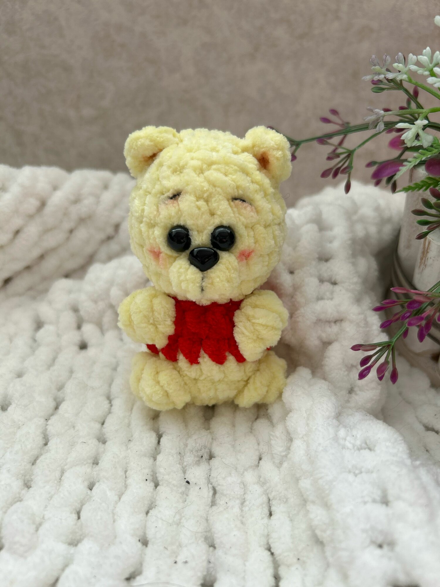 Вязная игрушка. Плюшевый мишка ручной работы