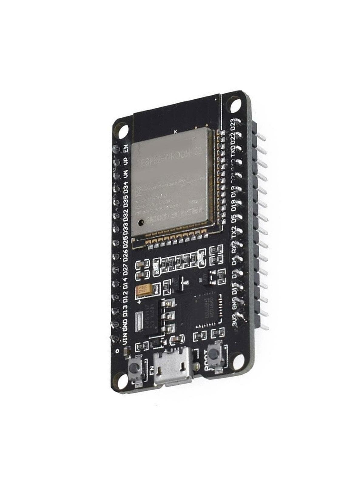 Development Board 2.4GHz DualCore WLAN WiFi + Bluetooth-compatible 2-in-1 Microcontroller ESPWROOM32 Chip for ESP32