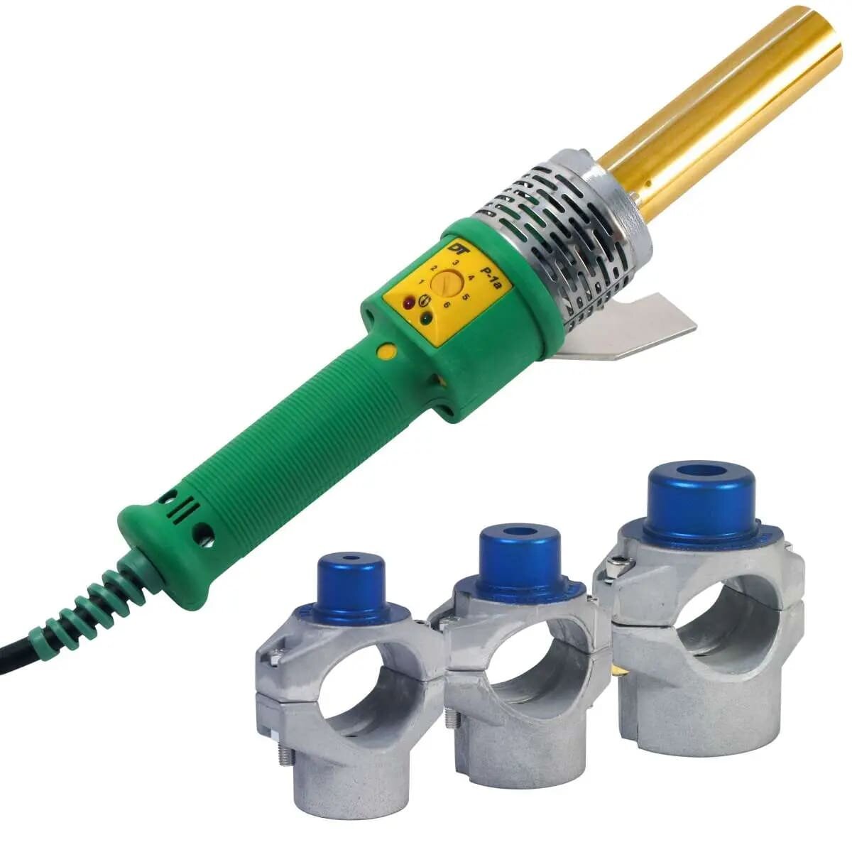 Комплект для сварки пластиковых труб DYTRON Set P-1a 650W MINI blue (20-32) (D04481)