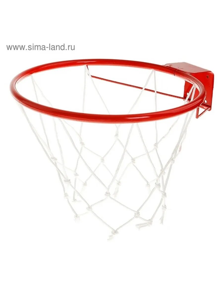 Профессиональная баскетбольная корзина с сеткой и упором