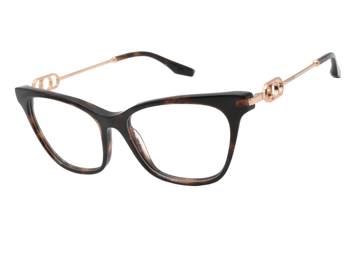 Оправа для очков Trussardi TSW 6022 G22 пол Женский форма оправы Кошачий глаз цвет оправы Черепаховый