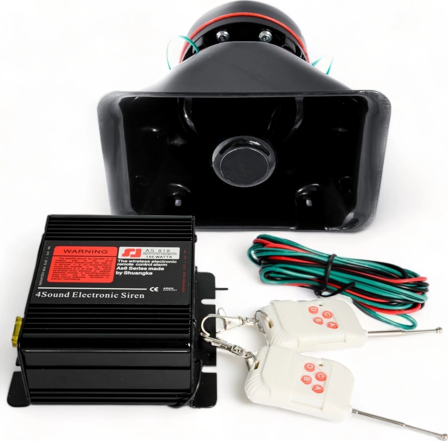 Комплект сигнального громкоговорящего устройства (СГУ) Автостор ESAS-818 150 Вт