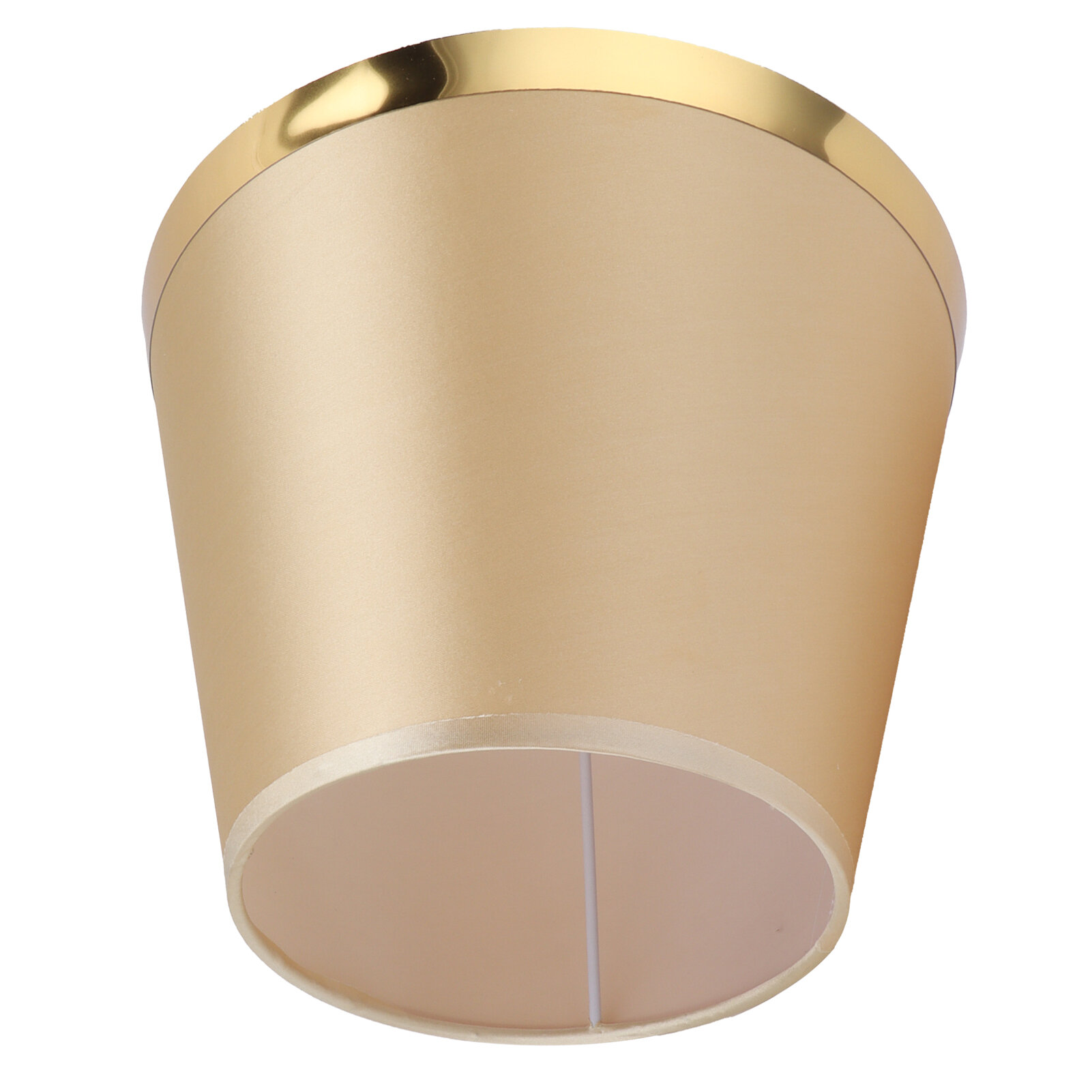 Тканевый абажур в европейском стиле, современный абажур для настольной лампы E27, торшер, PX128, золотой