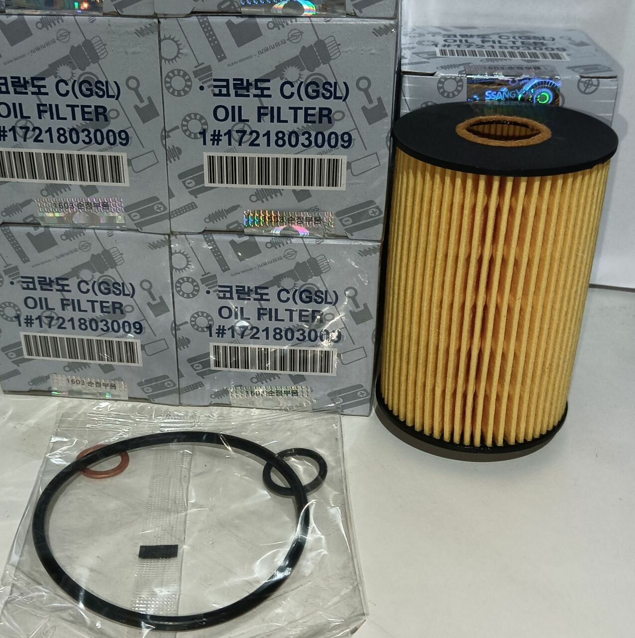 Фильтр масляный для Актион SSANGYONG 1721803009