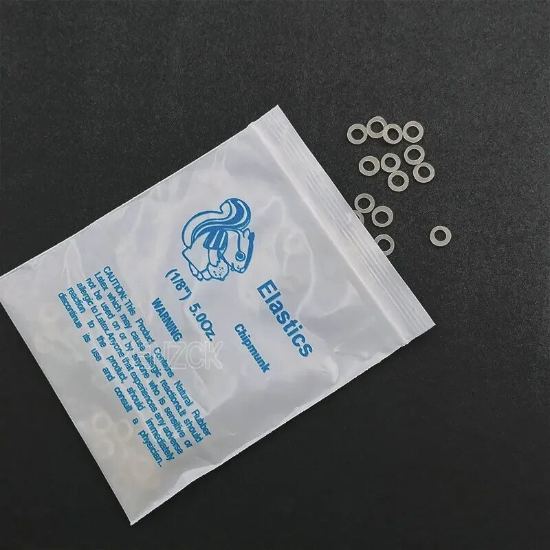 Ортодонтические резинки Yenzck, латекс, 100 шт. 5oz Chipmunk