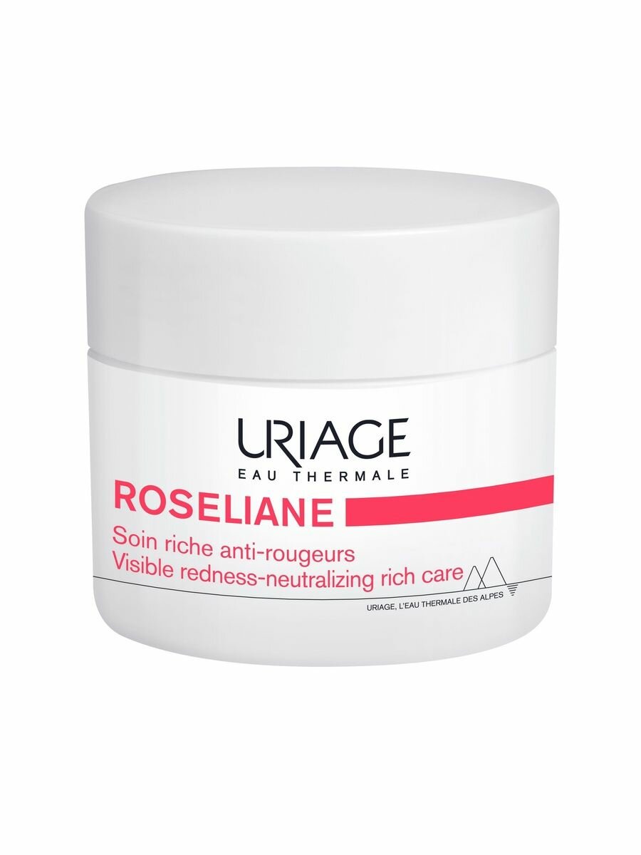 Урьяж Розельян насыщенный Крем против покраснений, 50 мл (Uriage Roseliane)