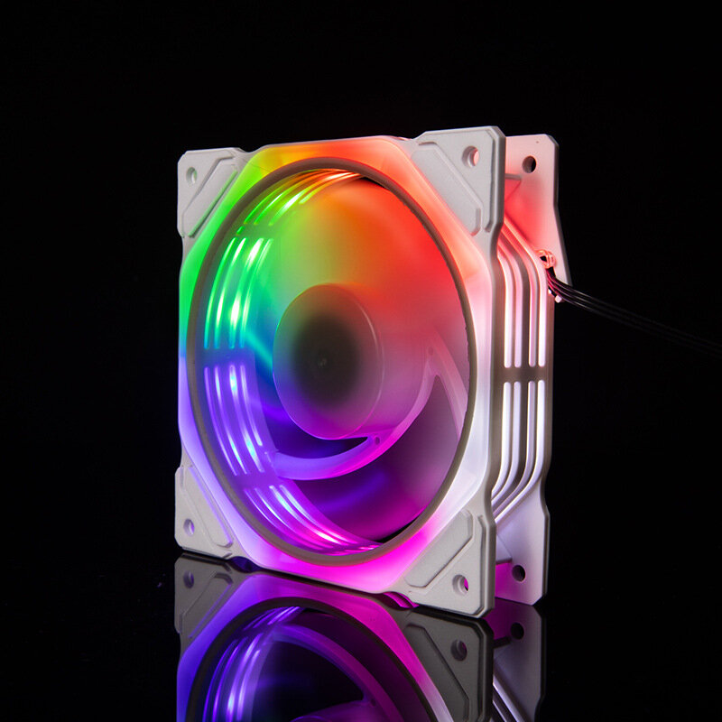 Вентилятор охлаждения Spider Starlight, 12 см, RGB, белый