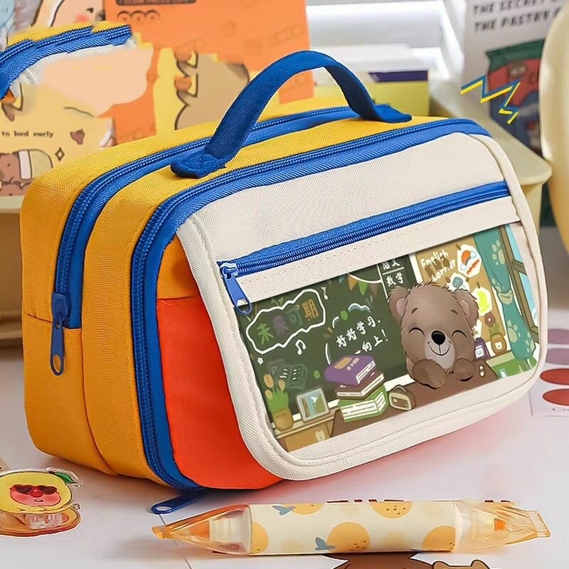 Школьный Пенал - Косметичка на молнии