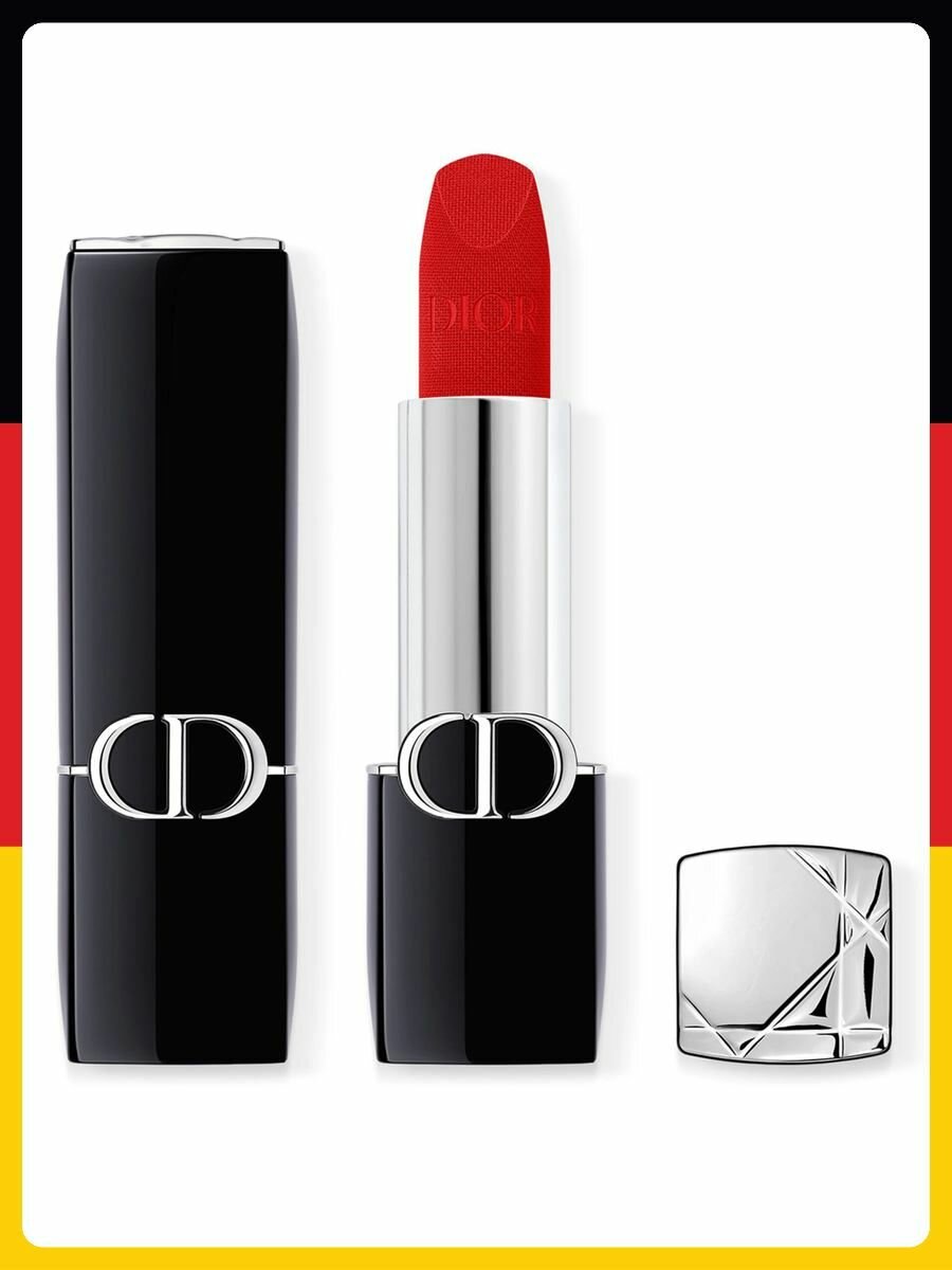 Губная помада Dior Rouge Dior Velvet 999