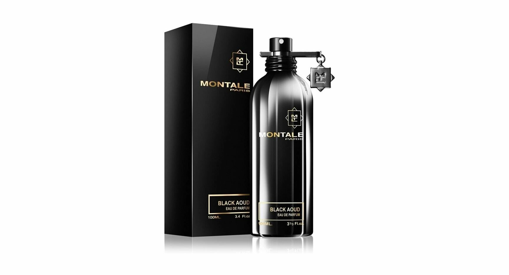 Парфюмерная вода Montale Black Aoud 100 мл, цветочные мускусные