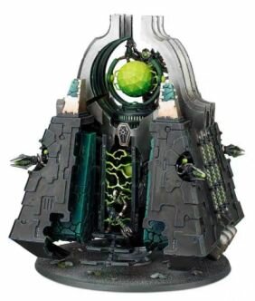Смола Миниатюра Warhammer 40000 Necron Monolith / миниатюр для настольной игры Упражнения для раскрашивания