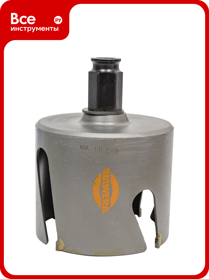 Коронка MULTI CONSTRUCTION (80х60 мм) HAWERA F00Y227816, для сверления безударном режиме твердой мягкой древесины