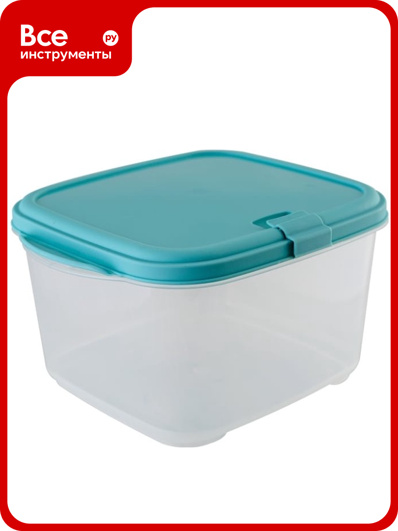 Контейнер Полимербыт CLICK для СВЧ, 1.5 л 439730100, защищенная